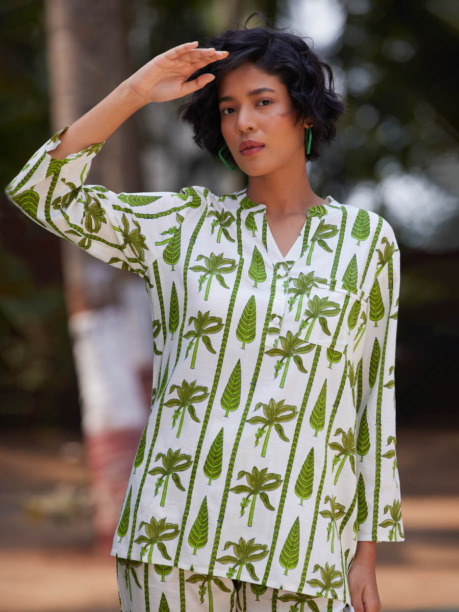 Ciao Block Printed Top | Pinklay