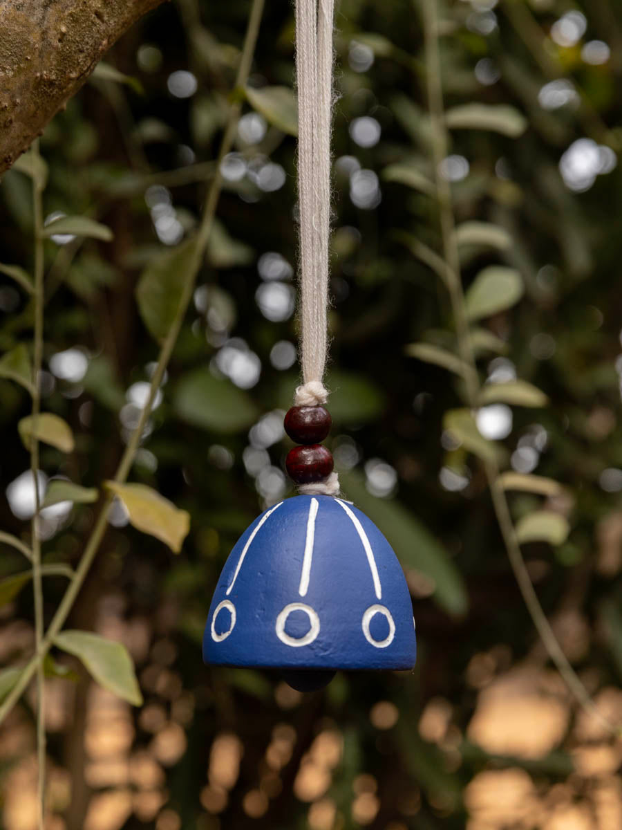 Set of 2 - Urvi Hand Painted Bells | Pinklay